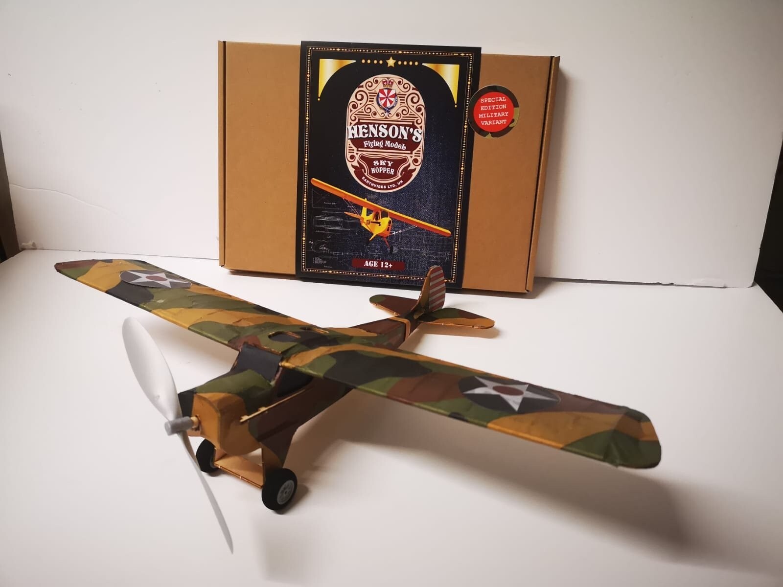 Henson's Flying Machines Skye Hopper Military Edition Ply [DISPLAY] Kit ...