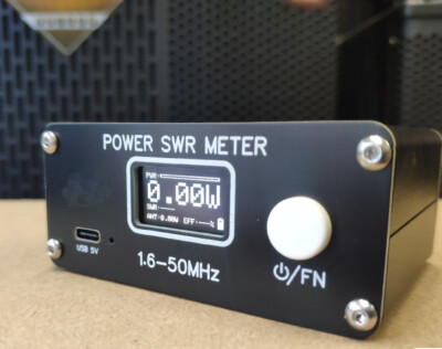 Mini QRP 150W 1.6-50MHz HF SWR / Power Meter FM/AM/CW/SSB with OLED | eBay