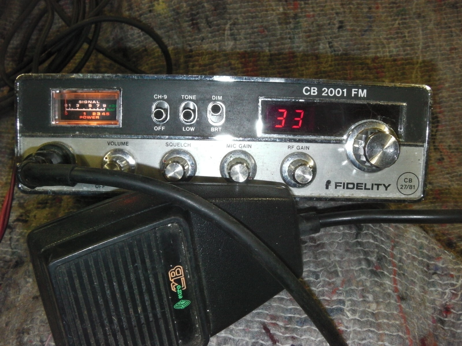 FIDELITY 2001 CB RADIO | eBay UK