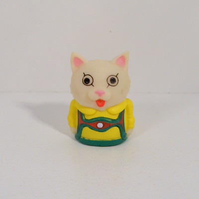 RARE 1993 Huckle Cat 2" Taco Bell Action Figure Busytown Richard Scarry ...