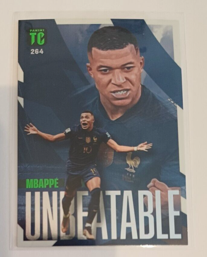 Carte Card Carta n°264 UNBEATABLE Kylian Mbappé FRANCE PANINI TOP CLASS ...