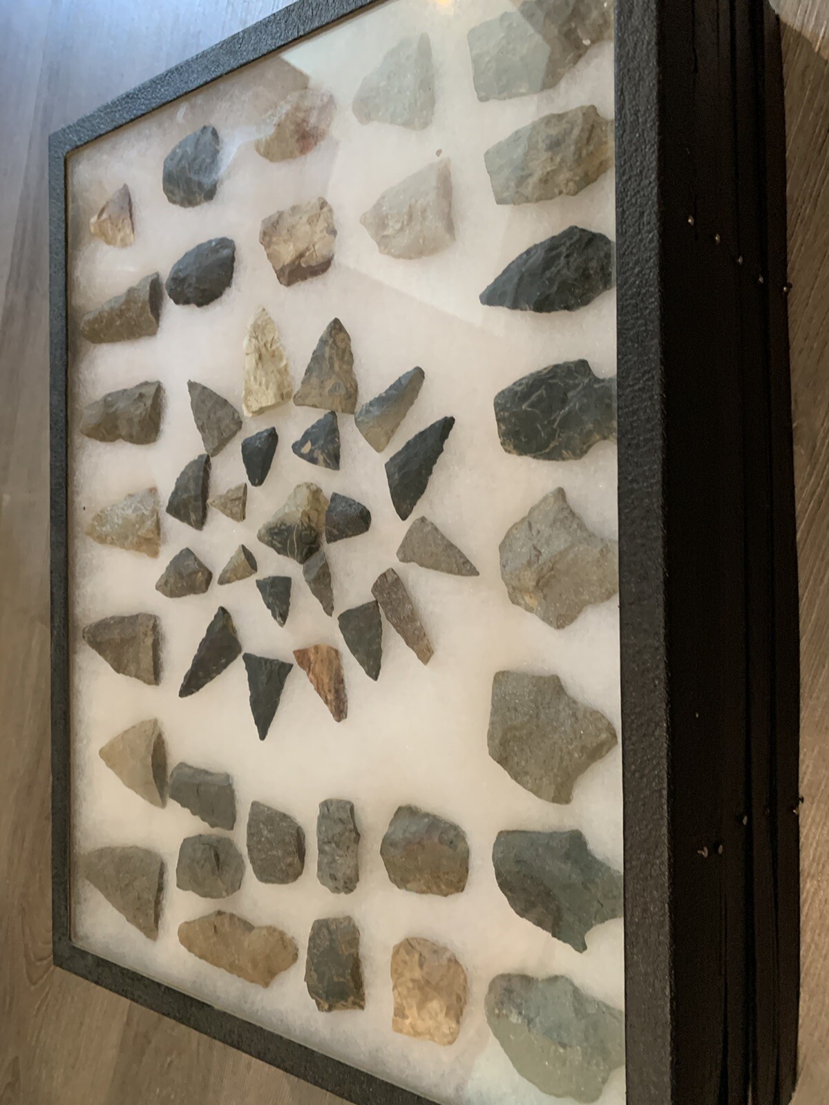 great collection of pennsyvania acient indian arrow heads and scrapers ...