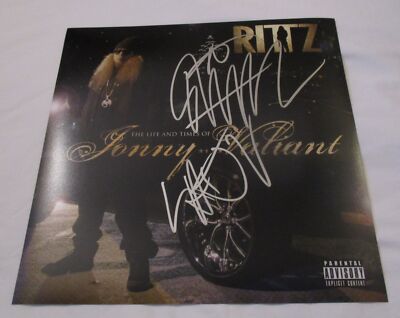 RITTZ SIGNED THE LIFE AND TIMES OF JONNY VALIANT 12X12 PHOTO | eBay