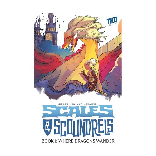 TKO Studio Novels & Comic Scales & Scoundrels - Book 1 Where Dragons Wand VG+ | eBay