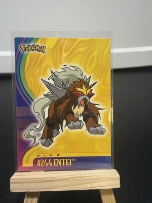 Topps Pokémon TV Animation Edition Entei #244 Non-Sport Trading Card ...