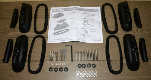 Yakima Landing Pad 11 set of 4 w/ hardware fit SkyLine & Control Towers ...