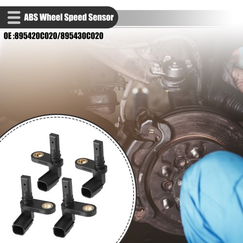 1 Set Front Rear Left Right ABS Wheel Speed Sensor for Toyota Tundra ...