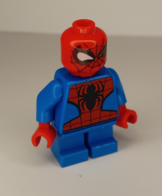 LEGO Super Heroes Figure - Spider-Man - 'Short Legs, Winking' (sh0360 ...