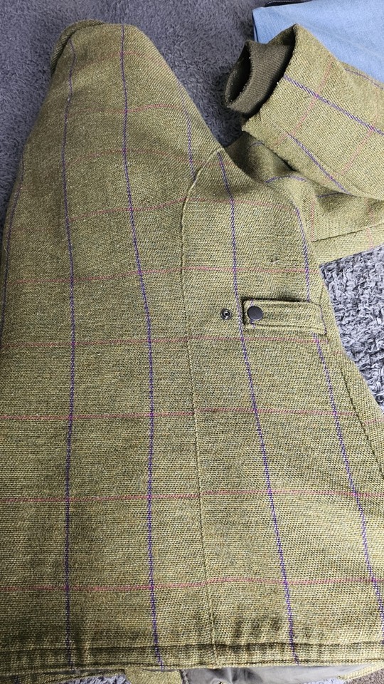 Tweed Hound Tooth Equestrian/ Hunting Blazer Jacket Wool | eBay UK