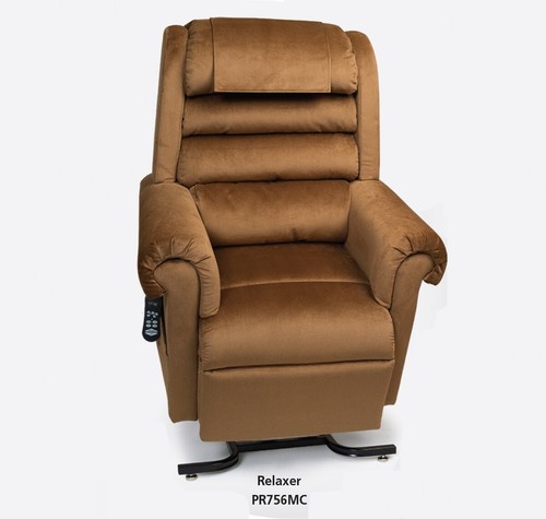Golden Technologies PR756-LAR Large Relaxer Power Lift Chair Recliner ...