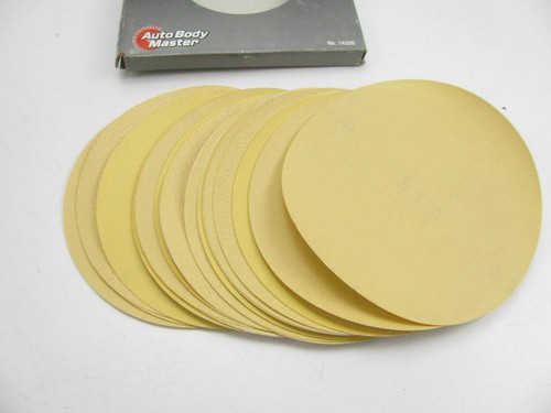 (25) Auto Body Master 14320 5" Stick On Sanding Discs 320 Grit - 25 ...