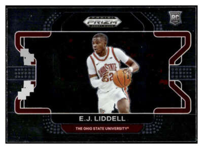 E.J. LIDDELL RC 2022-23 Panini Prizm Draft Variation #74 ROOKIE NBA ID ...