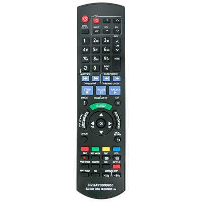 N2QAYB000985 Remote for Panasonic DVD Blu-Ray Player DMR-BWT740EBK DMR ...