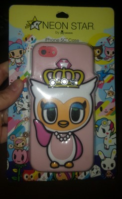 Neon Star tokidoki princess owl iphone 5C case NWT | eBay