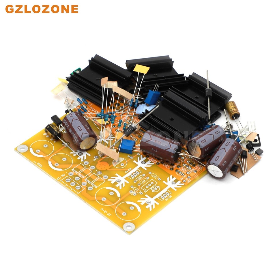 HIFI Stereo Class A FET Preamplifier DIY Kit/Finished Board Base On JC ...