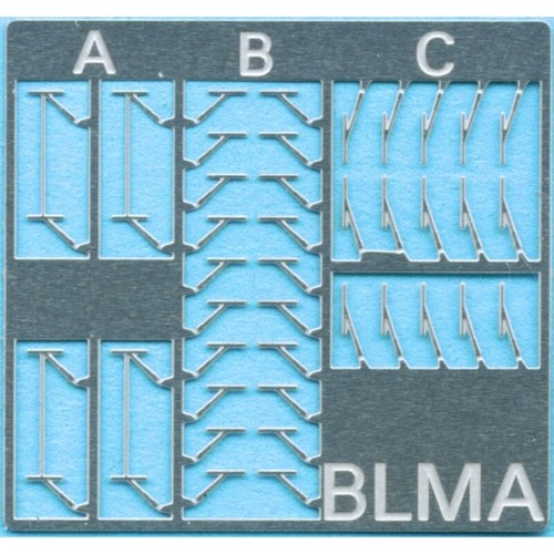 Atlas/BLMA N Scale Locomotive Detail Windshield Wipers 3 Styles ...
