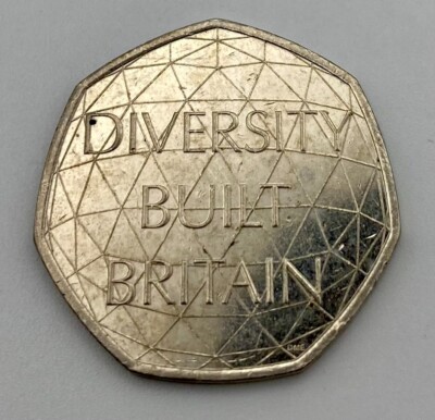 50p coin diversity built britain 2020 (Rare) | eBay UK