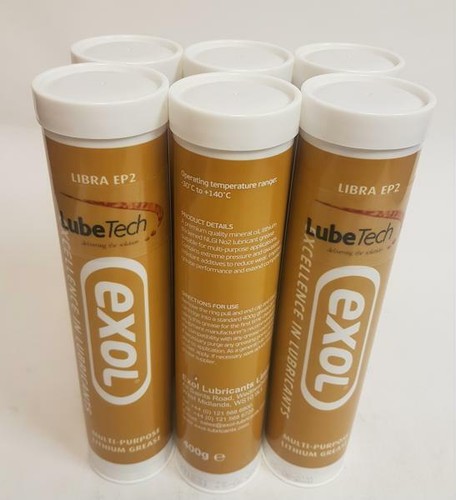 EXOL PREMIUM QUALITY MULTI-PURPOSE LITHIUM EP No2 GREASE CARTRIDGES ...