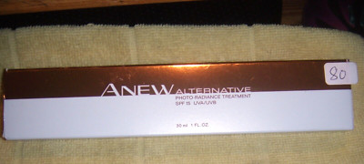 New Avon Anew Alternative Photo Radiance Treatment SPF 15 UVA/UVB 1.0 ...