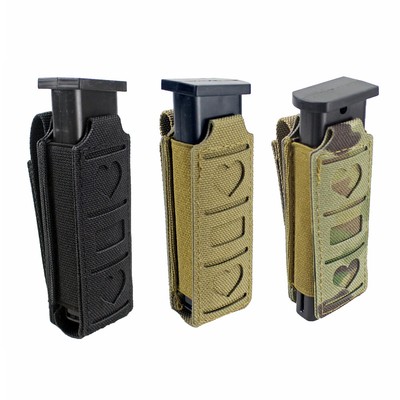 US Tactical Molle Single Magazine Pouch Pistol Mag Bag Waist Belt ...