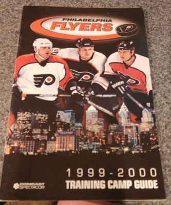 Philadelphia Flyers 1999–2000 training Camp guide Keith Jones on cover ...