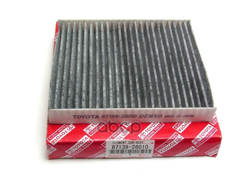 87139-26010 Toyota Clean air filter (cabin) 8713926010, New Genuine OEM ...