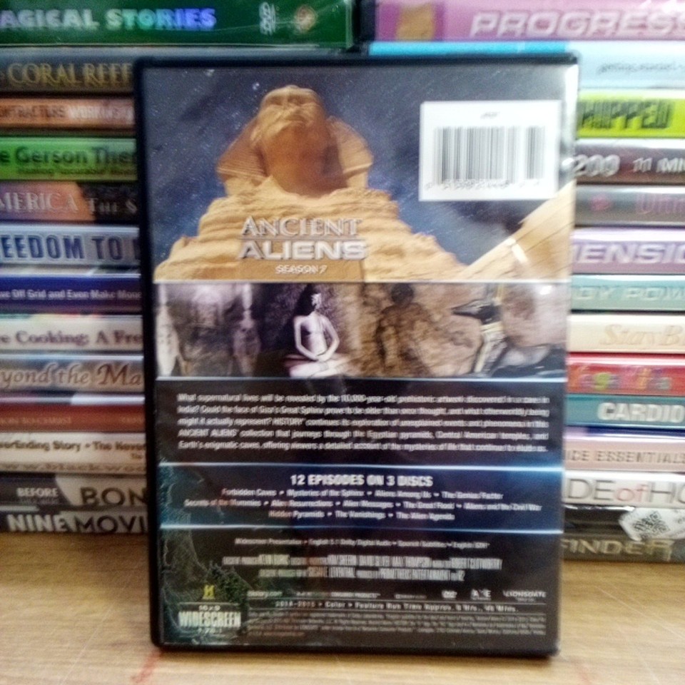 Ancient Aliens Season 7 Volume 1 DVD 2014 History Channel 2-Disc Set ...
