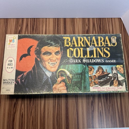 Barnabas Collins Dark Shadows Game 1969 Milton Bradley No Fangs MB ...
