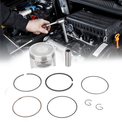 Piston Pin Rings Kit Zinc Alloy Easy Installation Anti Rust Piston Pin ...