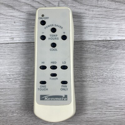 Kenmore AC Fan Remote Control Genuine OEM Air Conditioner A/C | eBay