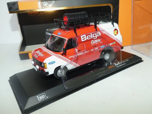 CAMION ASSISTANCE RALLYE FORD TRANSIT MKII 1979 BELGA TEAM IXO RAC271X ...