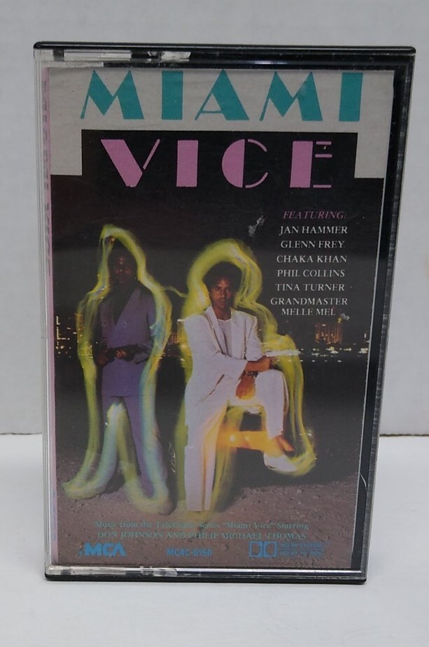 Miami Vice Soundtrack From The TV Series Cassette --$1 Shipping-- | eBay