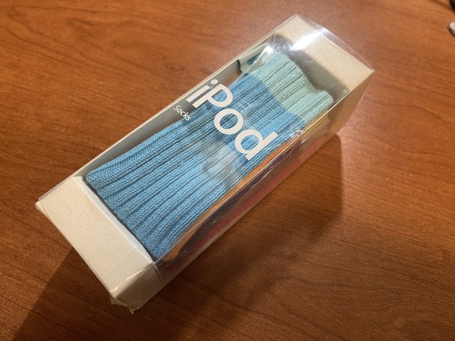 Genuine Apple iPod Socks Covers in 6 Multi Colors M9720 G/a 2004 for ...