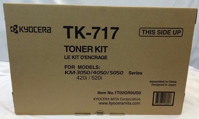 2 X Kyocera Mita TK717 TK-717 KM 3050 4050 5050 420i 520i Copier ...