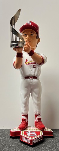 David Freese 2011 World Series MVP 10" Bobblehead St. Louis Cardinals ...
