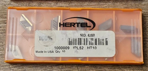 (10 Pcs) HERTEL 1000009 Carbide Profiling Insert IPL52 HT10 | eBay