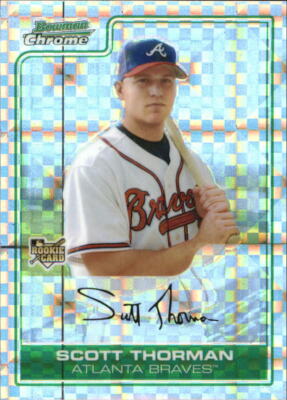 2006 Bowman Chrome Draft X-Fractors #27 Scott Thorman /299 - NM-MT | eBay
