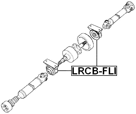Drive Shaft Bearing Fits Land Rover T0Q000040, T0Q000060, TOQ000010 ...