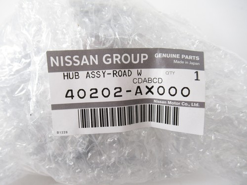 Genuine OEM Nissan 40202-AX000 Front Wheel Hub Assy 2012-23 Versa 2018 ...