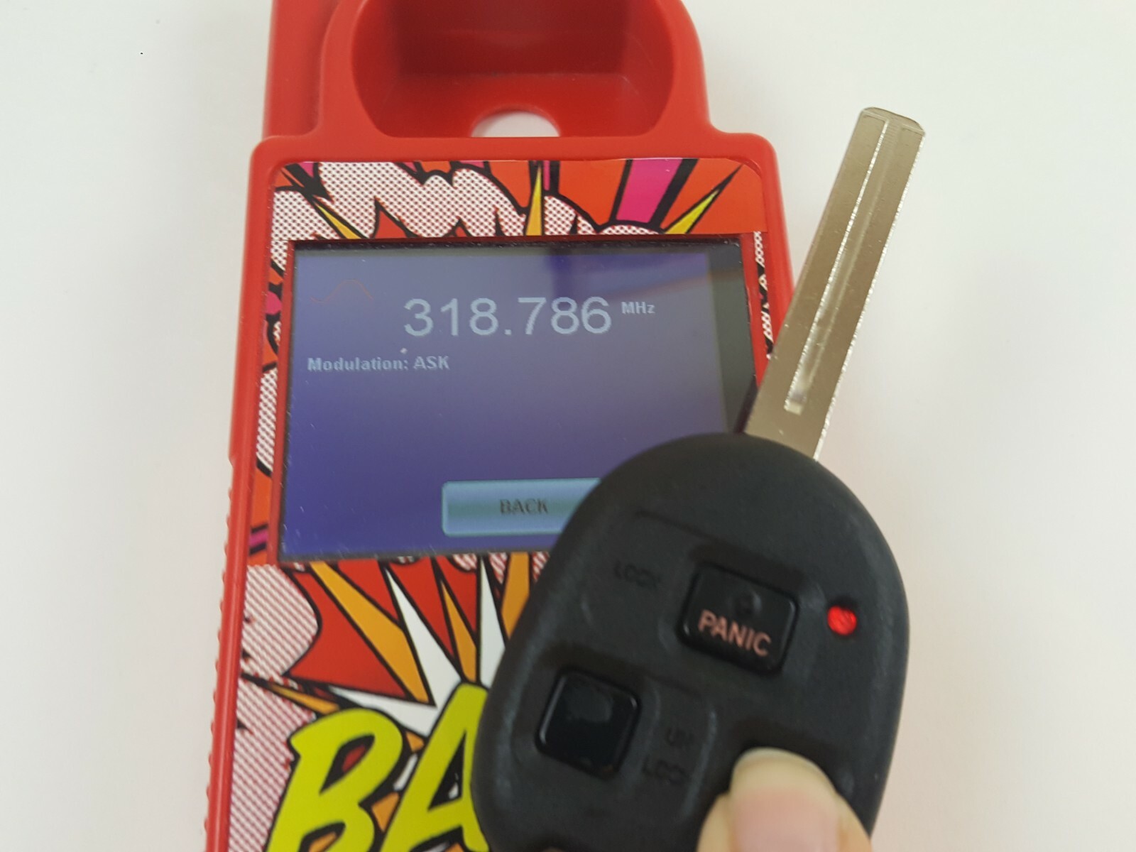 ORIGINAL LEXUS RX 04-09 OEM HEAD MASTER KEY LESS ENTRY REMOTE FOB BLANK ...