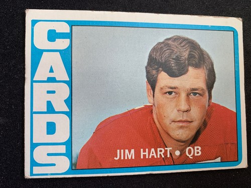 1972 Topps Football Card #88 Jim Hart St. Louis Cardinals VgEx Free ...