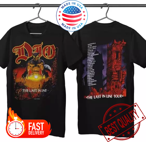 Dio Last in Line Tour Shirt Heavy Metal Rock Band Concert Shirt | eBay