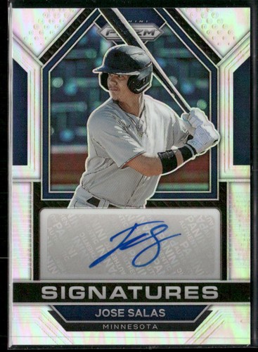 2023 Panini Prizm #SIG-JS Jose Salas Signatures Silver Prizm | eBay