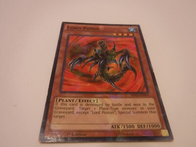 Yugioh! Lord Poison 1st Edition BP03-EN009 | eBay