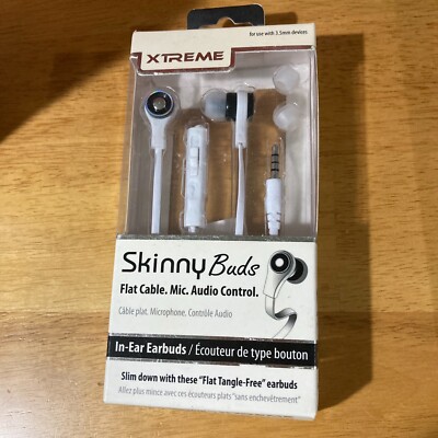 Earbuds Xtreme In Ear Flat Tangle use WITH 3.5mm devices | eBay