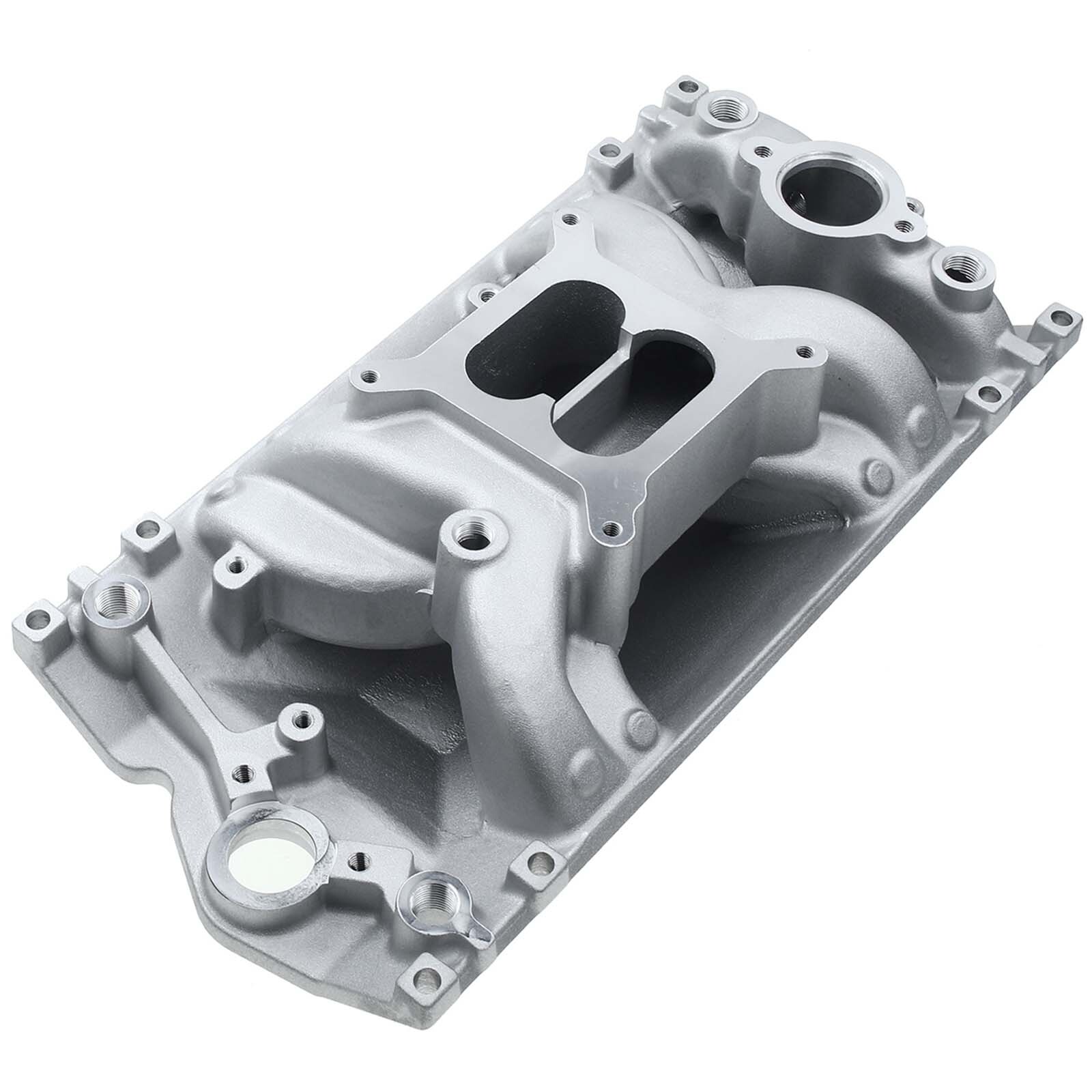 New SBC Small Block Vortec Air Gap Intake Manifold for Chevrolet 350 ...