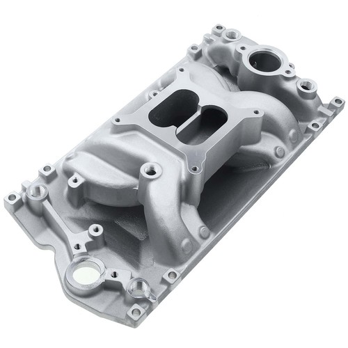 New SBC Small Block Vortec Air Gap Intake Manifold for Chevrolet 350 ...