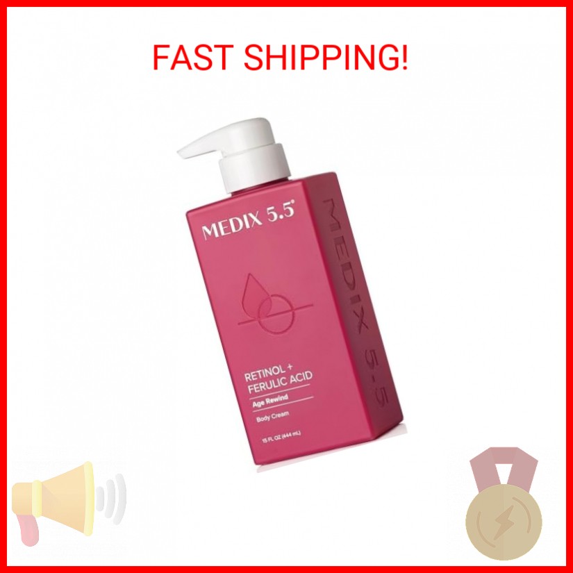 Medix 5.5 Retinol Body Lotion Firming Moisturizer | Crepey Skincare ...
