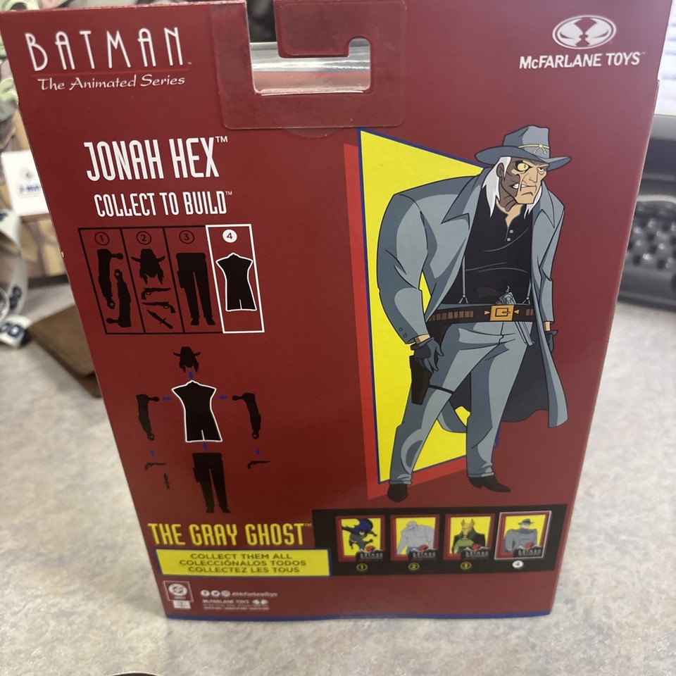 McFarlane DC Gray Ghost Simon Trent Batman Animated Series BAF Jonah Hex Torso | eBay