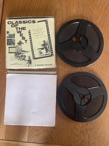 Super 8mm sound film “Dead Man’s Trail” 2x 400ft B/W Derann | eBay UK